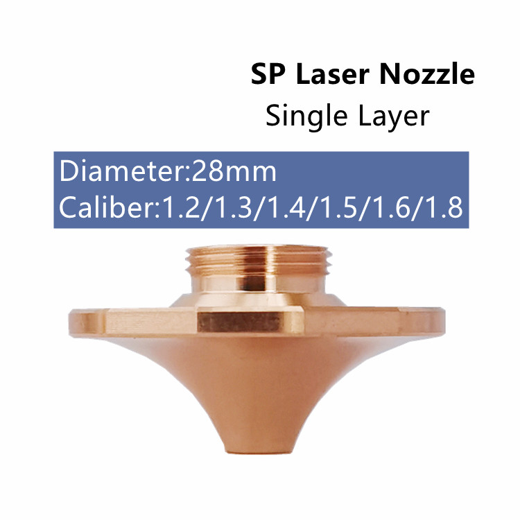 Laser cutting Single SP Nozzle D28 for Precitec Procutter cutting head from China manufacturer ...