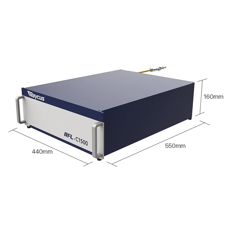 Raycus RCF-C1500/RFL-C1500H Single-Mode Fiber Laser Source for 1500W ...