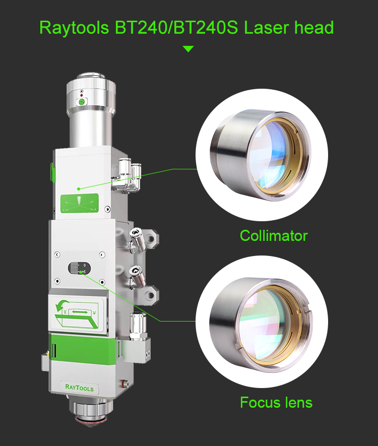 Collimation Lens D37 F100（6KW）Raytools Original for Raytools BM114S (OV ...